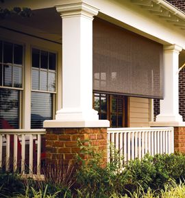 Coolaroo Outdoor Roll Up Window Shades - Silver Series