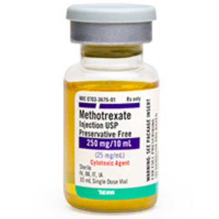 Antineoplastic Agent Methotrexate Sodium, Preservative Free 25 mg / mL ...