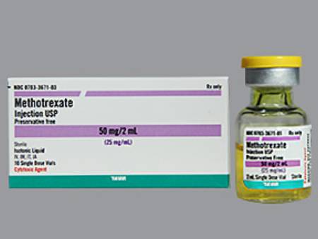 Antineoplastic Agent Methotrexate Sodium, Preservative Free 25 mg / mL ...