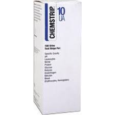 Chemstrip 10UA Urine Reagent Test Strip, 100 strips , Glucose ...