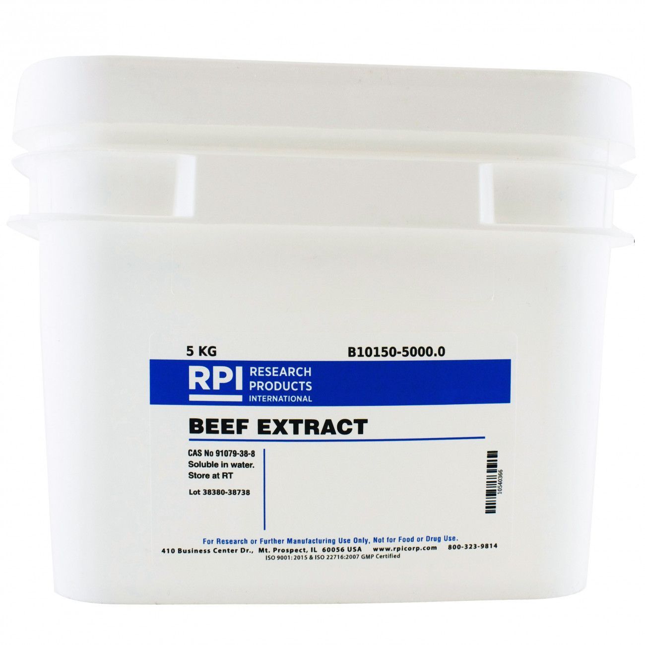 Beef Extract, 5 Kilograms RPI-B10150-5000.0