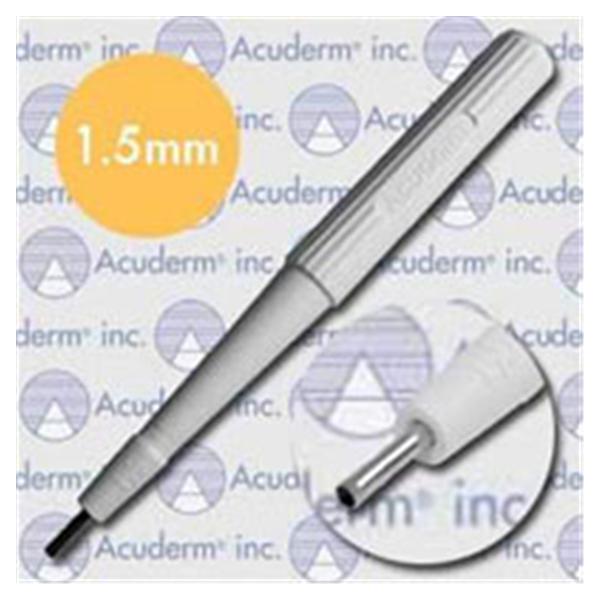 Biopsy Punch Dermal Acu-Punch 1.5mm Ribbed Hollow Handle Stainless ...