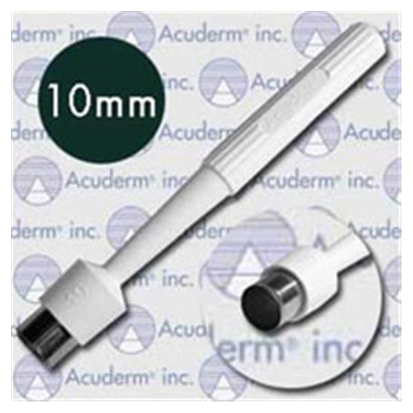 Biopsy Punch Dermal Acu-Punch 10mm Ribbed Hollow Handle Stainless Steel ...