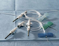 Blood Collection Set 23Gx3/4" 12" Wing Light Blue Multi-Sample 50/Bx ...