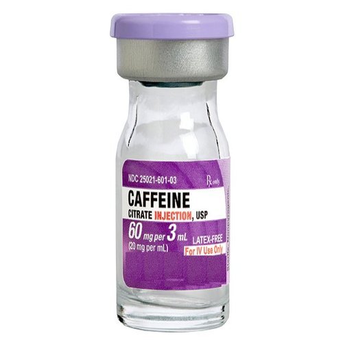 Caffeine Citrate, Preservative Free 20 mg / mL Injection Single Dose ...