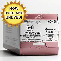 Caprosyn Suture 4-0 Polymer P-12 Undyed 18" Monofilament 12/Bx Covidien ...