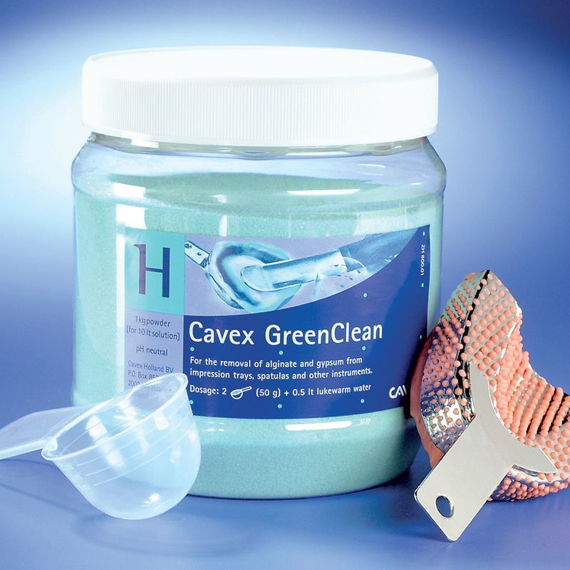 Cavex GreenClean Alginate Remover 18/Case Dukal HA001