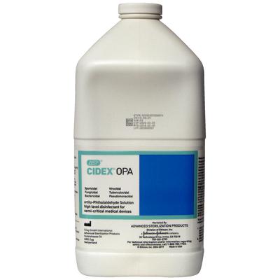 Cidex OPA High-Level Disinfectant Cidex OPA Liquid 1 Gallon , 4/Case J ...