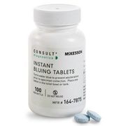 Consult Instant Bluing Tablets Blue, 100 Tests For Use In Toilet Water ...