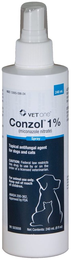 Conzol 1% Spray, 240mL , Each Vetone MICAMWI-240