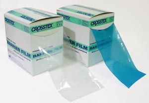 CROSSTEX BARRIER FILM WITH FINGER LIFT EDGE Film, Clear, 4" x 6", 1200 ...
