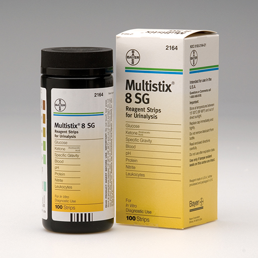MULTISTIX 8SG URINE TEST STRIP, 100'S , 2164 Siemens 10337913