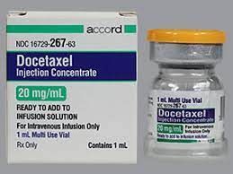 Docetaxel 20 mg / mL Injection Multiple-Dose Vial 1 mL , Each Accord ...
