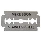 Double Edged Razor Blade McKesson Stainless Steel, Coated, Nonsterile ...