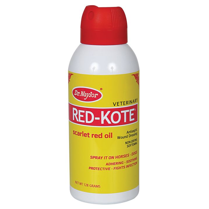 Dr. Naylor Red-Kote Scarlet Red Oil Wound Dressing, Aerosol, 5oz , 6 ...