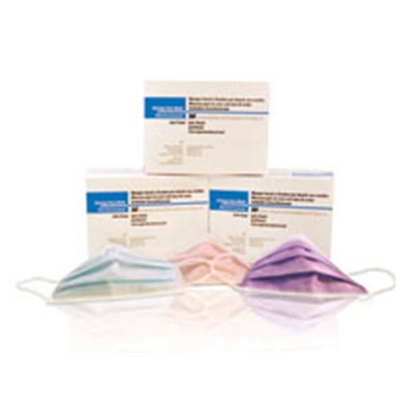 Earloop Face Mask Lavender Disposable Latex Free ASTM Level 1 ,50/Box ...