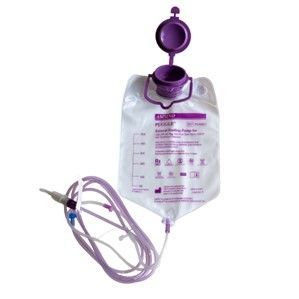 Enteral Feeding Pump Bag Set with ENFit Connector PUGGLE 500 mL ...