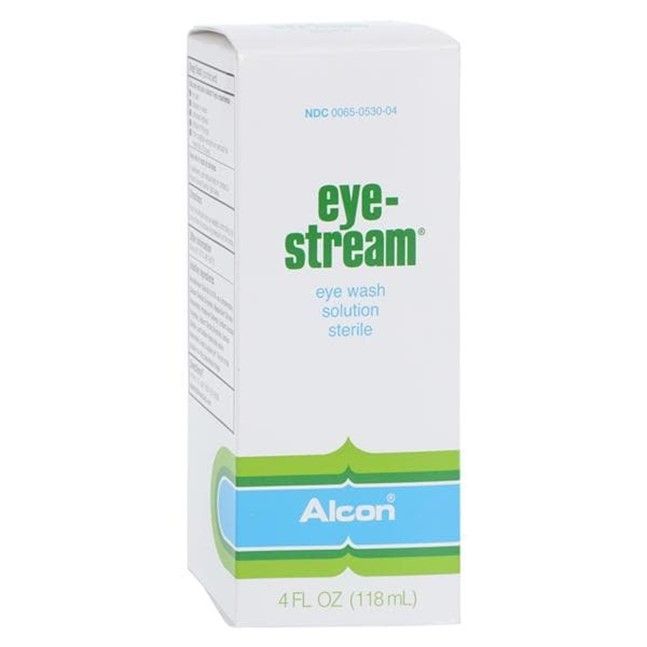 Eye Stream Irrigating Solution 4oz/Bt , Each Alcon 1245224