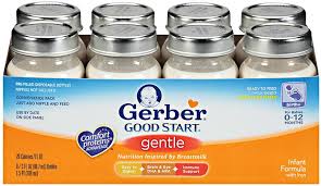 Gerber Good Start Gentle Baby Formula Nurses 3 oz. 48/Case Gerber-Good ...