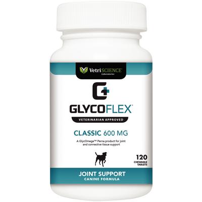 Glyco Flex Canine 600 mg, 120/Bottle , Classic Tablets VETRI 0900551.120