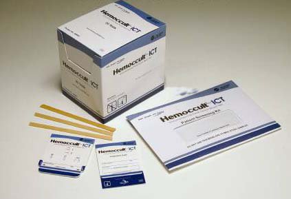 Hemoccult ICT 3-Day Colorectal Cancer Screening Patient Sample ...