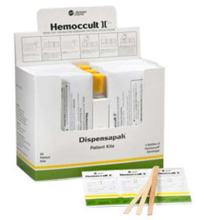 Hemoccult II Dispensapak Patient Sample Collection and Screening Kit ...