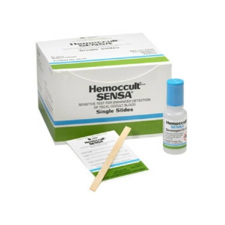 Hemoccult Sensa Colorectal Cancer Screening Fecal Occult Blood Test ...