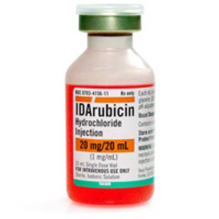 IDARUBICIN HCL, SDV 1MG/ML 20ML Teva 00703415611