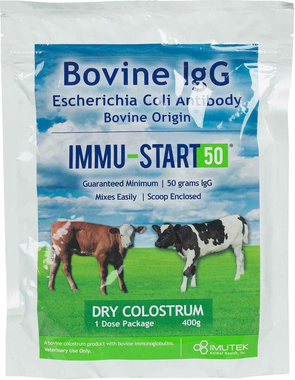 Immu-Start 50 Dry Colostrum, Bovine Origin, 400gm , Each Durvet 001-7051