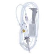 IV Administration Set Needleless 1 Injection Site 89" 15 Drops/mL 21mL ...