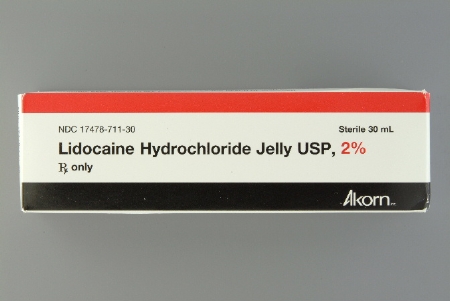 LIDOCAINE HCL JELLY 2% 30GR / TUBE NDC # 17478-0711-30