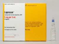 Lopressor 5mg/5ml Ampules 5mg/5ml 10/Bx Novartis 00078040001