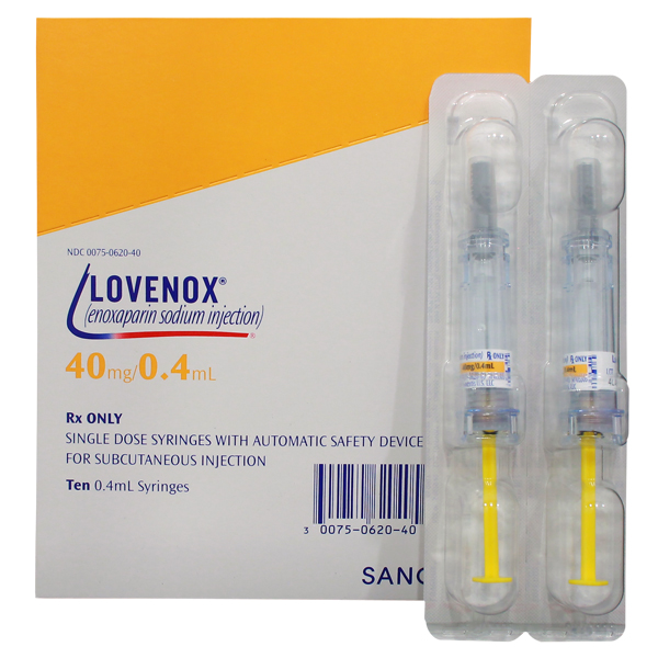 LOVENOX 40MG/0.4ML 10x0.4ml Prefilled Syringes Avantis 00075062040