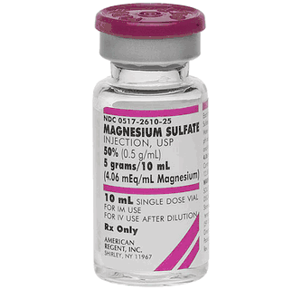 Magnesium Sulfate Solution
