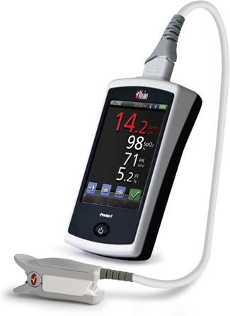 Masimo Pronto 7 SpHb Kit Small & Medium Sensors 500 Tests Each Masimo 3579