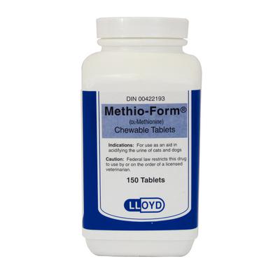 Methio-Form Chewable Tablets 150/Bottle LLOYD 2404