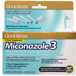 MICONAZOLE 3 Cream , 9gr Brand Name ( MONISTAT 3 ) Perrigo 00113008100