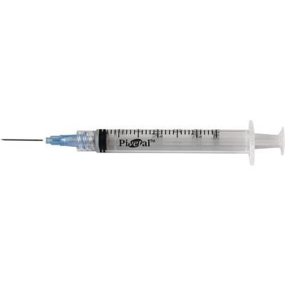 Needle and Syringe Combination, Soft Pack 22 Gauge x 3/4, 3 cc, Luer ...