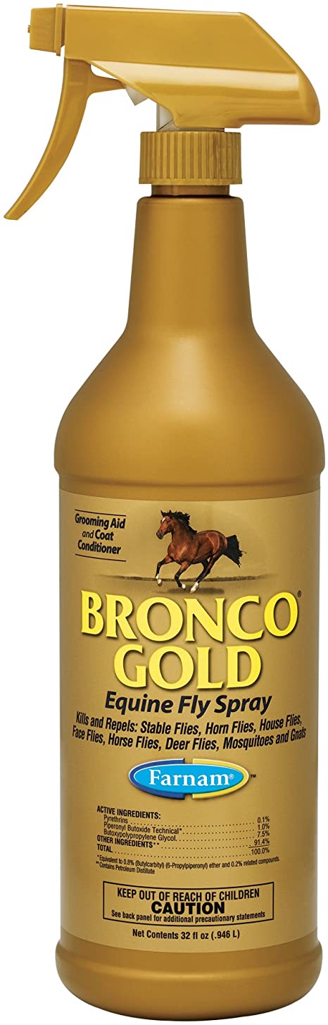 Bronco Gold Equine Fly Spray, 32oz , Each Farnam 3005635
