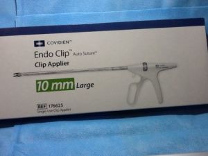 Single Use Clip Applier, Large Super Interlock Titanium Clips, 10mm ...