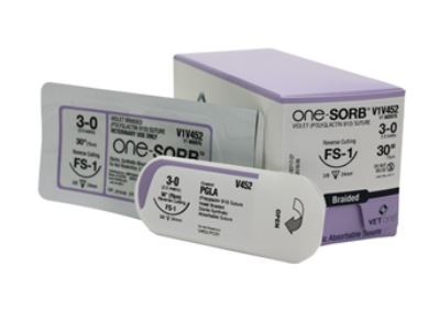 Suture #0 SECUROSORB ( CT-1 ) 1/2 Circle Taper Point 36mm , 12/Box ...