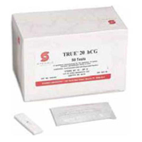 True 20 hCG Cassette Test Kit CLIA Waived 50/Box Stanbio 1430-050