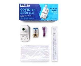 Respiratory Test Kit Lucira COVID-19 / Flu A + B 1 Test per Kit Pfizer ...