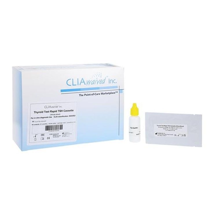 ThyroChek Thyroid Test Kit CLIA Waived 20/Box CLIAwaived CLIA-TSH-120-A