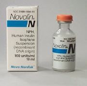 Novolin N Insulin 100U/mL 10ml Novo-Nordisk 051342