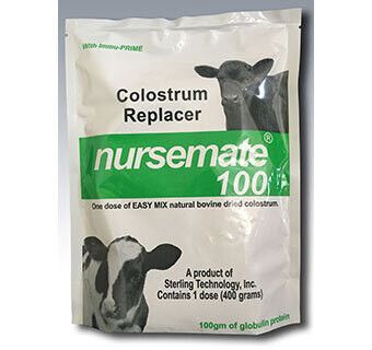 Nursemate 100 Colostrum Replacer with Immu-Prime, 400gm , 12/Case ...