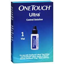 OneTouch Ultra Control solution Blood Glucose Normal lifescan 010458