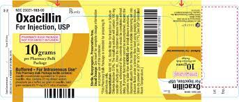 Oxacillin Sodium, Preservative Free 10 Gram Injection Vial 10 Vials ...