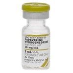 Papaverine Injection 30mg/mL SDV 2mL 25/Bx American Regent 00517400225