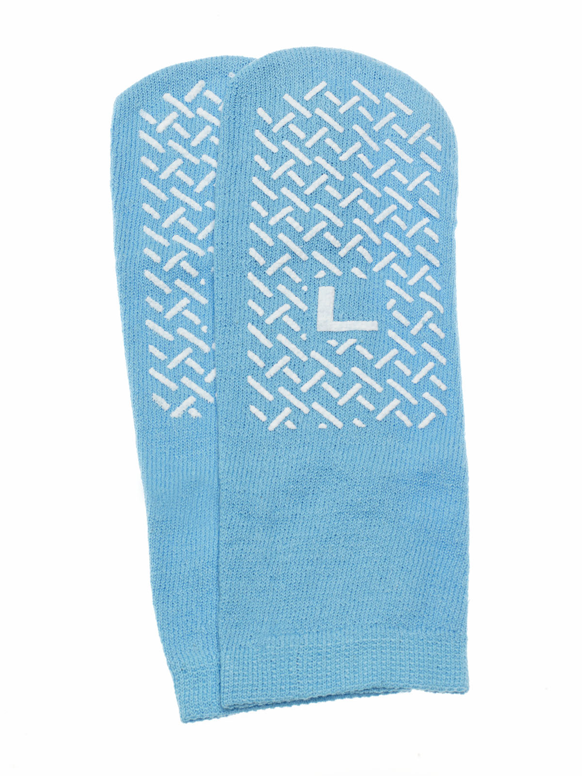 Patient Slippers Single Tread , Large Blue , 48 Pairs/Case Medline ...